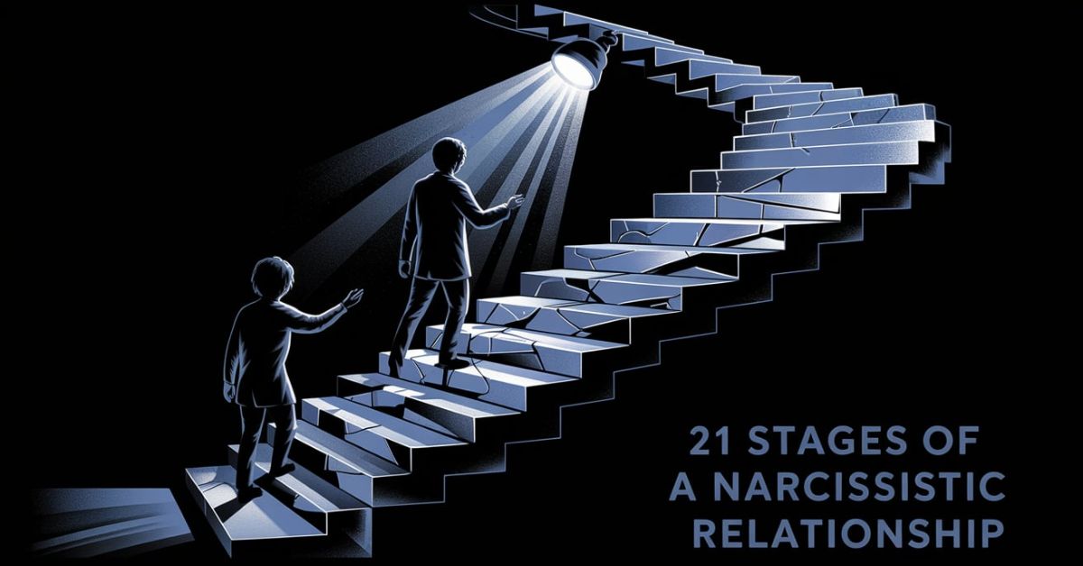 21 Stages of a Narcissistic Relationship - Cycle of Emotional Manipulation - Guidebyday
